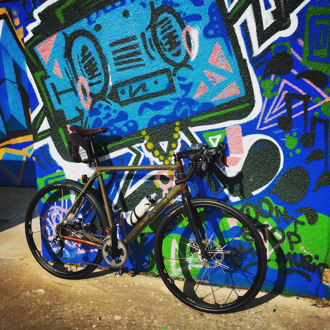 Photo of your bike against graffiti. - Page 2 - Bike Forums